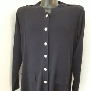 Misook | Sweaters | Exclusively Misook Women Blue Cardigan Size L ...